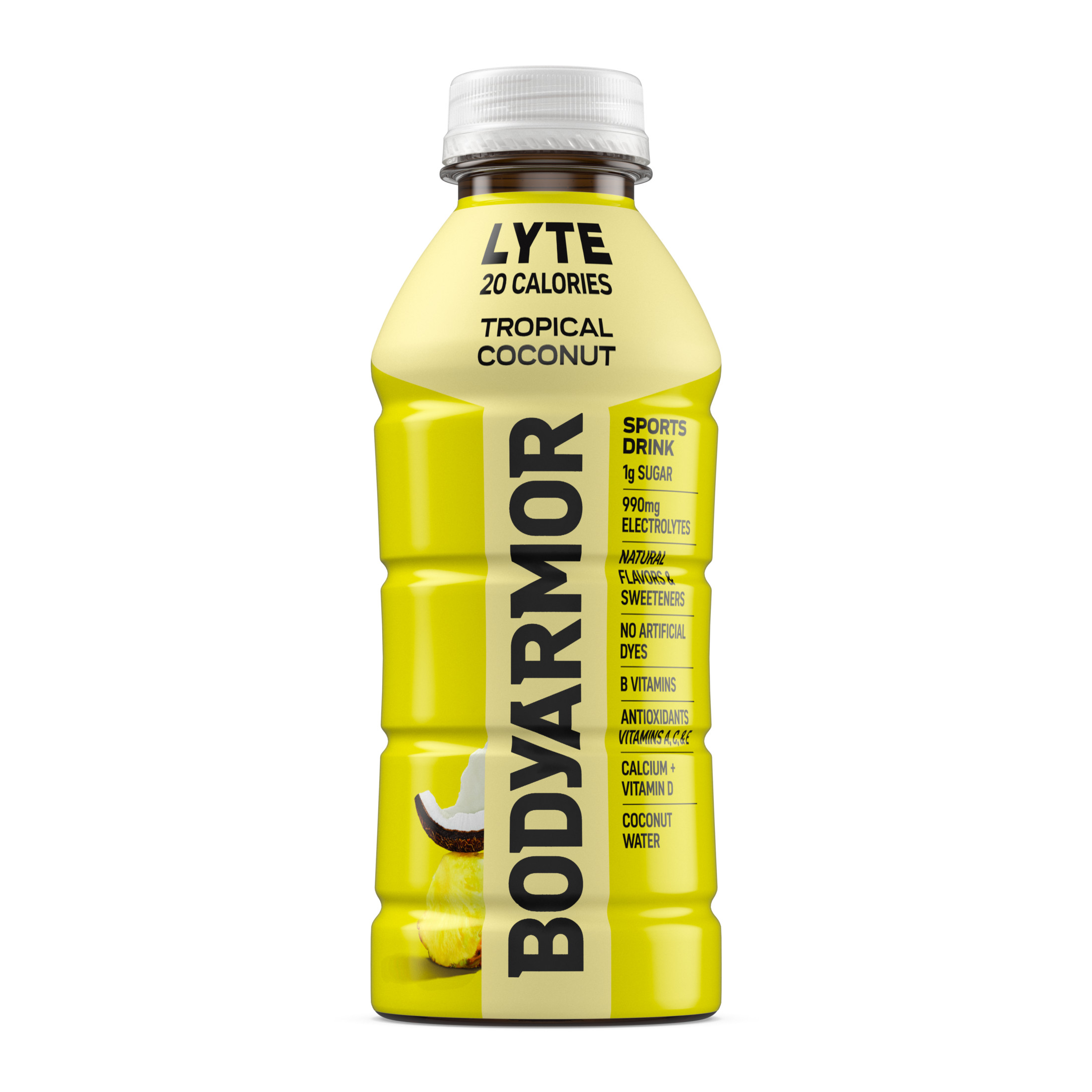 BODYARMOR Lyte Sports Drink Tropical Coconut 16 Fl Oz Natural BODYARMOR Lyte Sports Drink Tropical Coconut 16 Fl Oz Natural