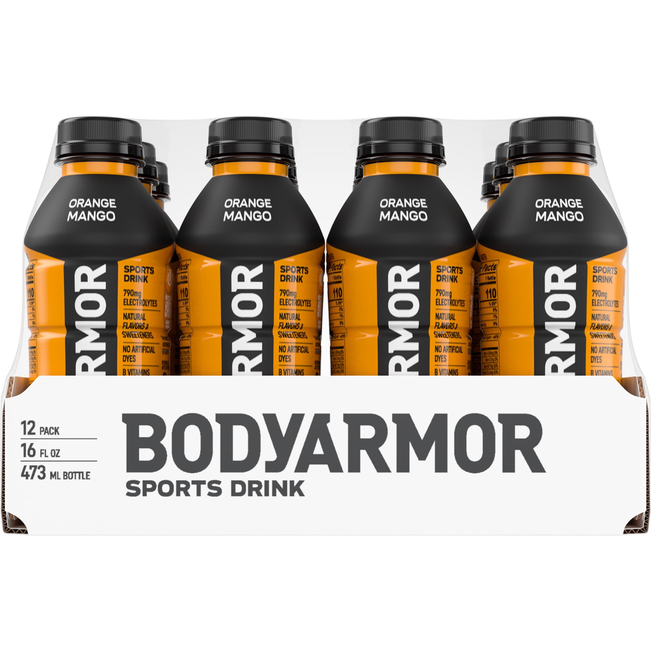 BODYARMOR Orange Mango Sports Drink, 16 Fl. Oz., 12 count - Walmart.com