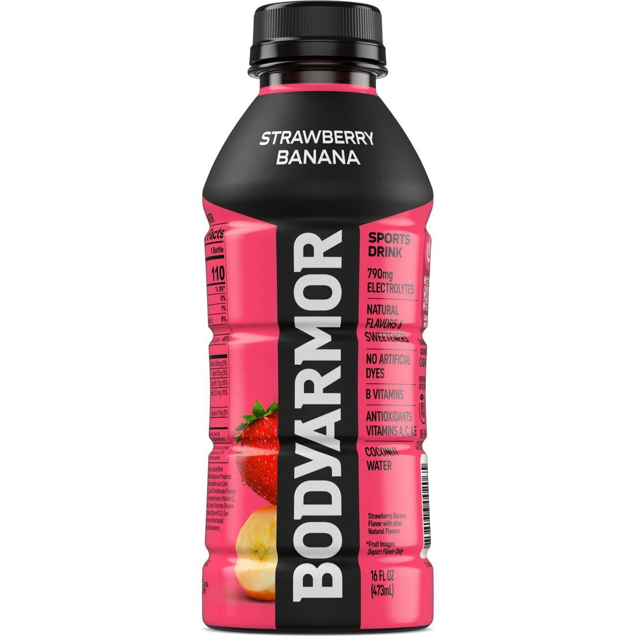 BODYARMOR Sports Drink Strawberry Banana - 16 oz- Pack of 2 - Walmart.com