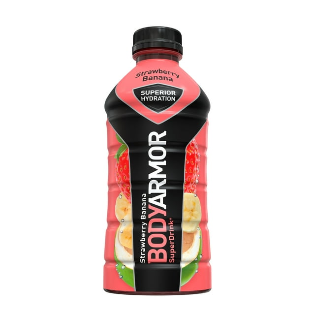 BODYARMOR Sports Drink Strawberry Banana, 28 fl oz - Walmart.com