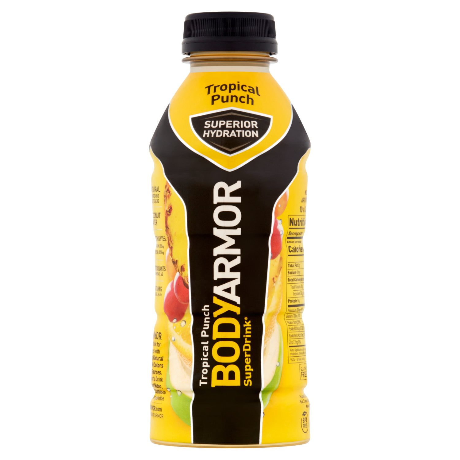 BODYARMOR SuperDrink Sports Drink Tropical Punch - 16 Fl. Oz. Package ...