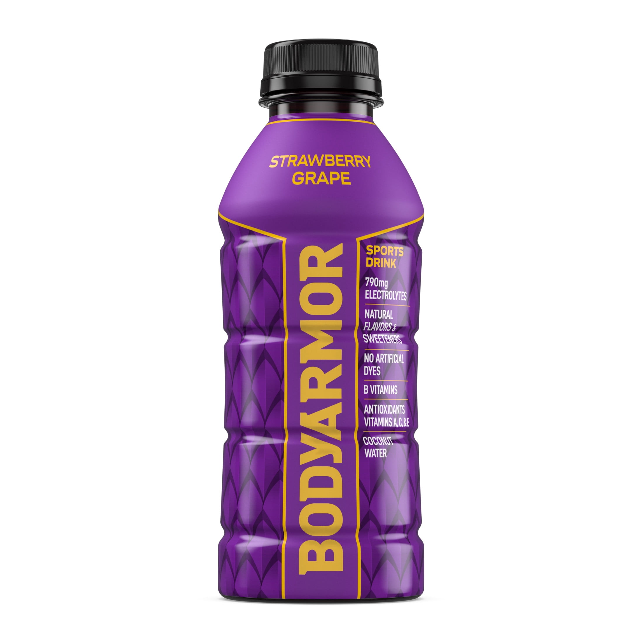 BODYARMOR Strawberry Grape Electrolyte Sports Drink, 16 fl oz Bottle ...