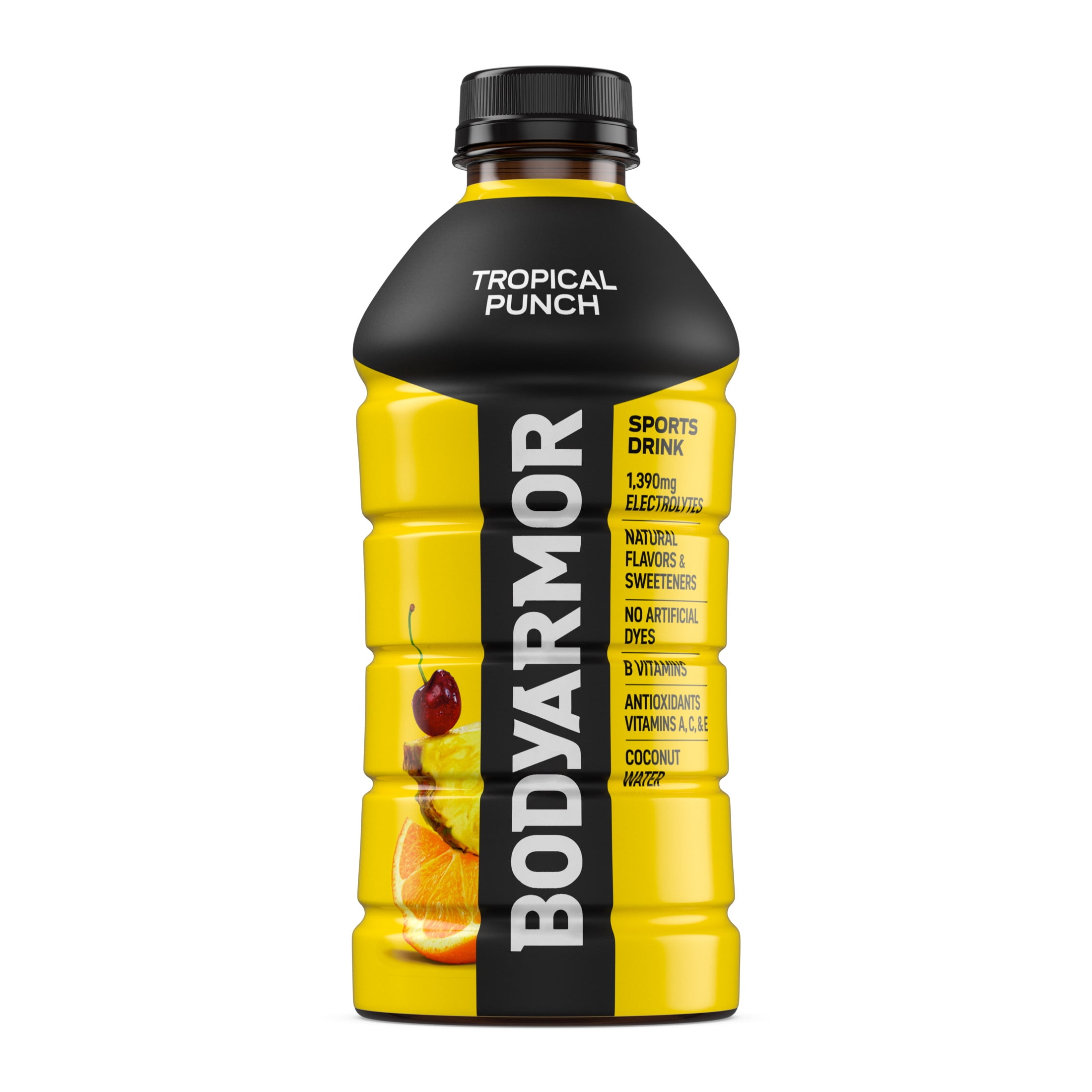 BODYARMOR Tropical Punch Electrolyte Sports Drink Bottle, 28 fl oz ...