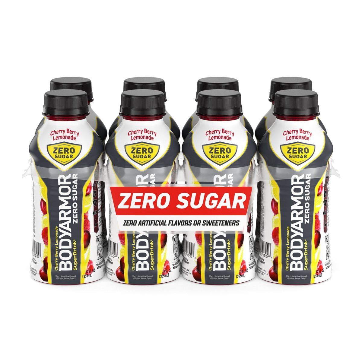 BODYARMOR ZERO Cherry Berry Lemonade - 8pk/12 fl oz Bottles - Pack of 2 ...