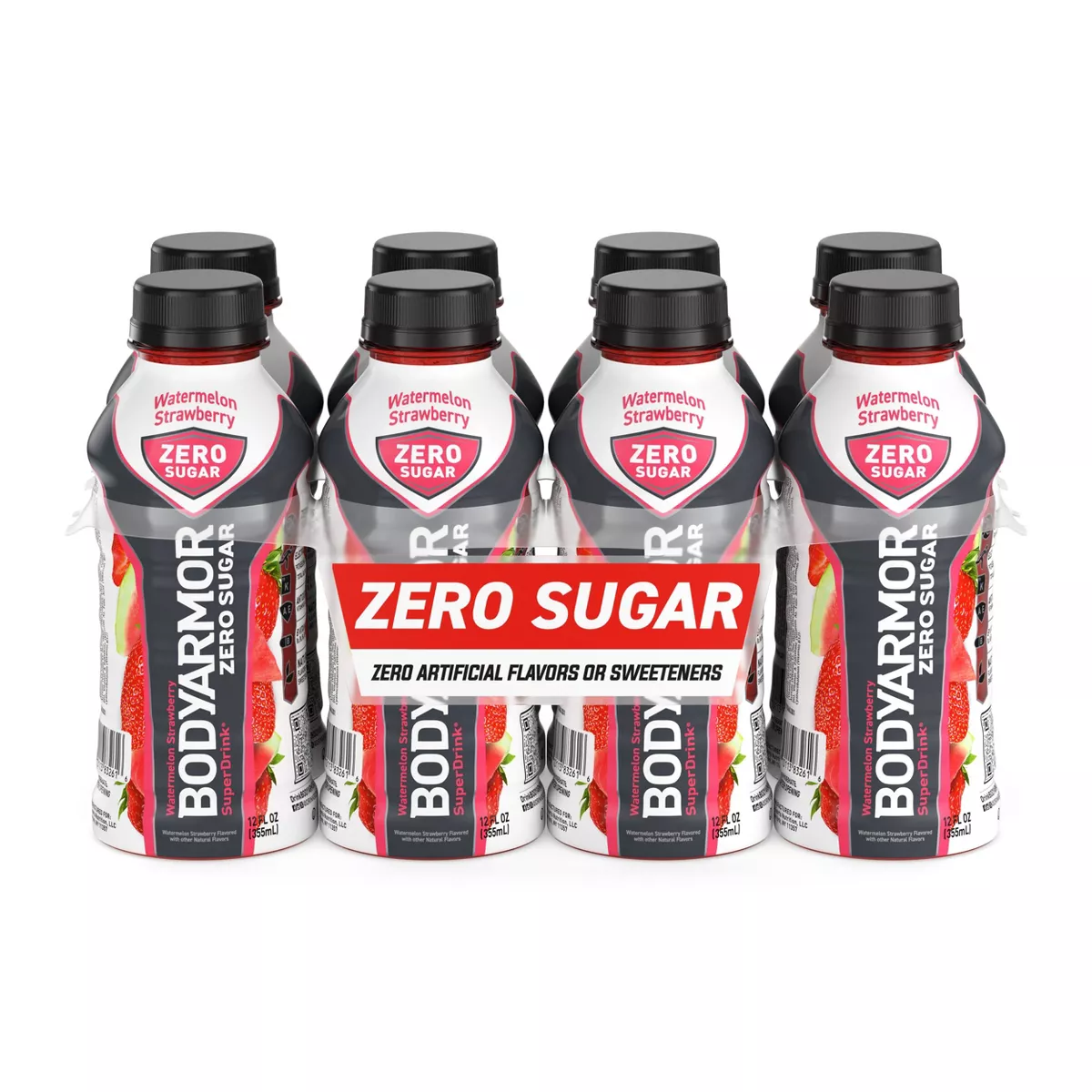 BODYARMOR ZERO Watermelon Strawberry - 8pk/12 fl oz Bottles - Walmart.com