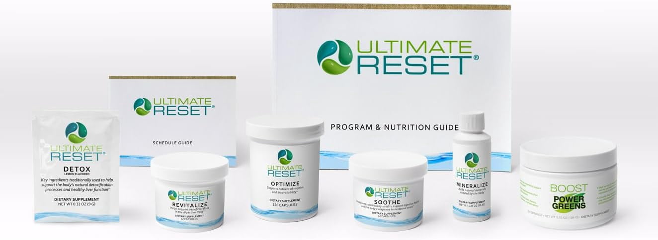 BODi Ultimate Reset® Complete Kit, Cleanse Your System, Powerful Greens ...