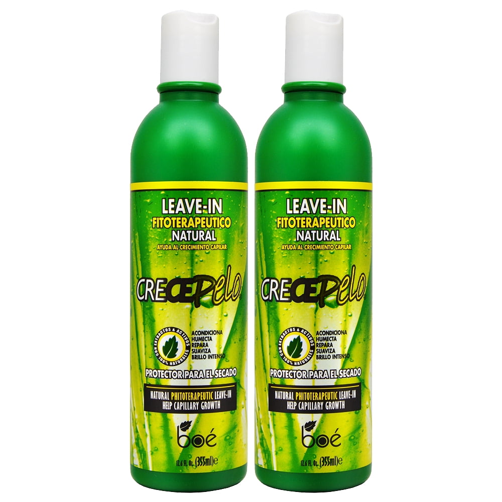 Boe Crece Pelo Leave-In Cream, Hydrates, Protects, Conditions, 12.6 oz ...