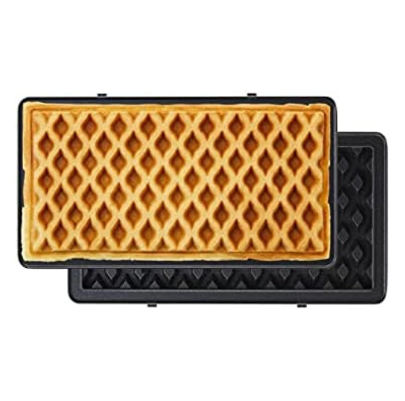 BOE084-WAFFLE Electric Grill Double Hot Sand Maker non-stick Panini ...