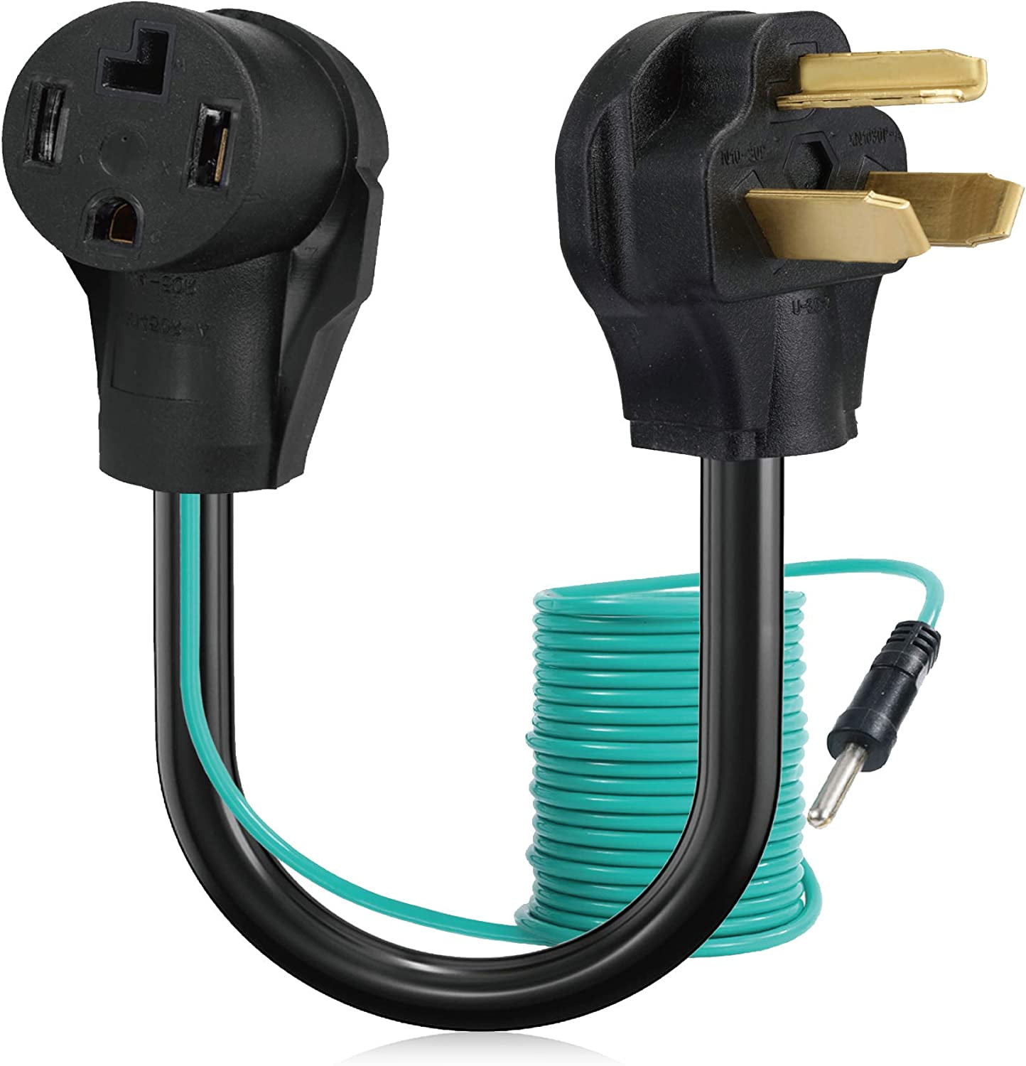 BOEEMI 4 Prong to 3 Prong Dryer Adapter Cord Convert 4 Prong Dryer Plug ...