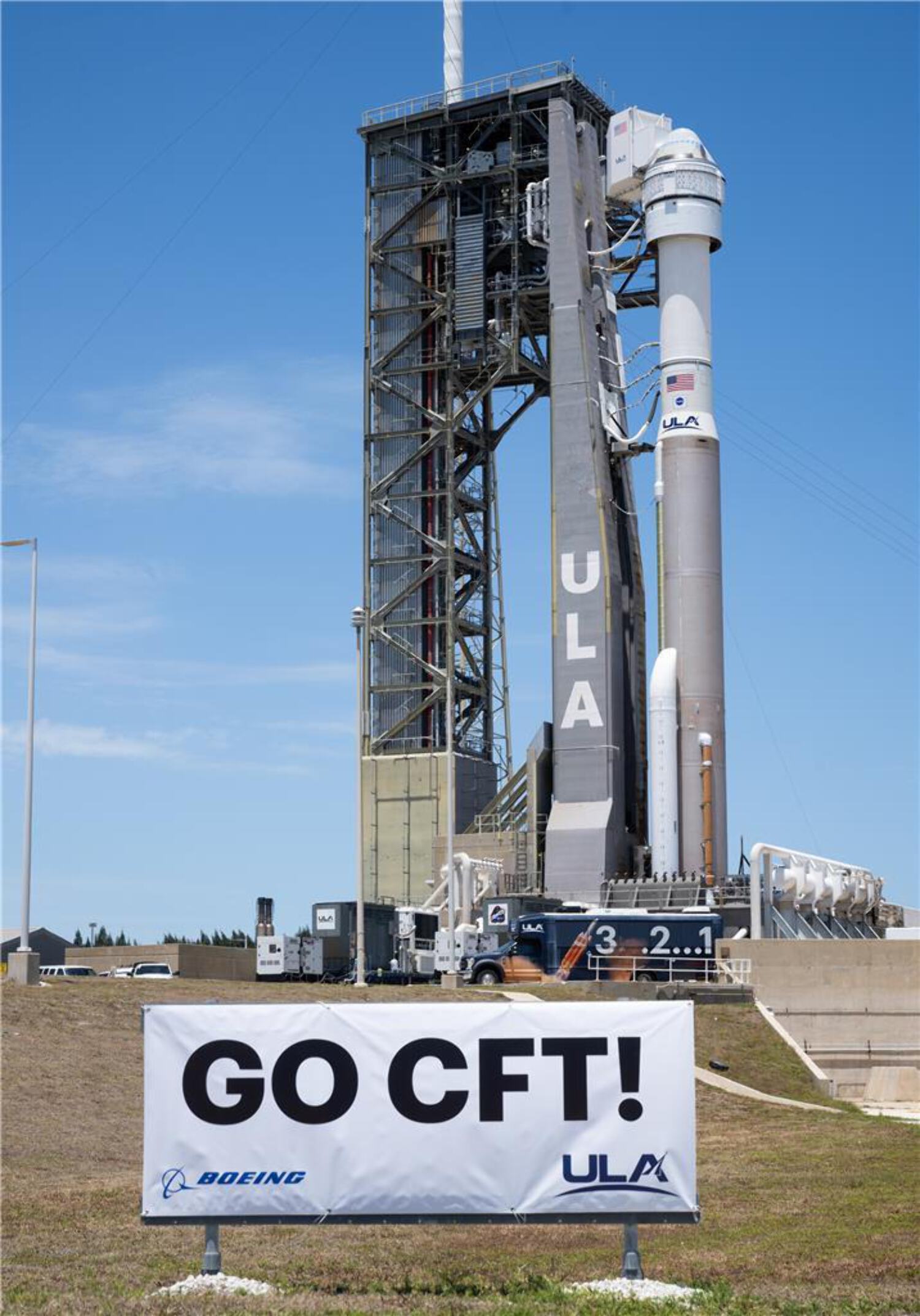 BOEING STARLINER ROCKET ATLAS V GLOSSY POSTER PICTURE PHOTO PRINT ...