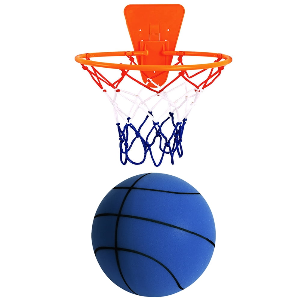 BOFEER 18/21/24cm Easy Grip Silent Ball Size 3/5/7 Silent Basketball ...