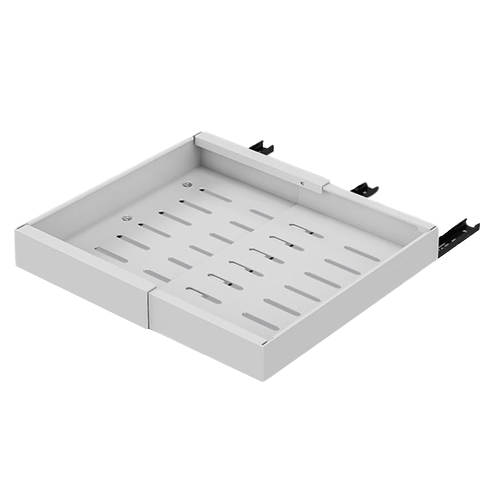 BOFEER 2Pcs Extendable Slide Out Pantry Storage Shelves No Punch ...