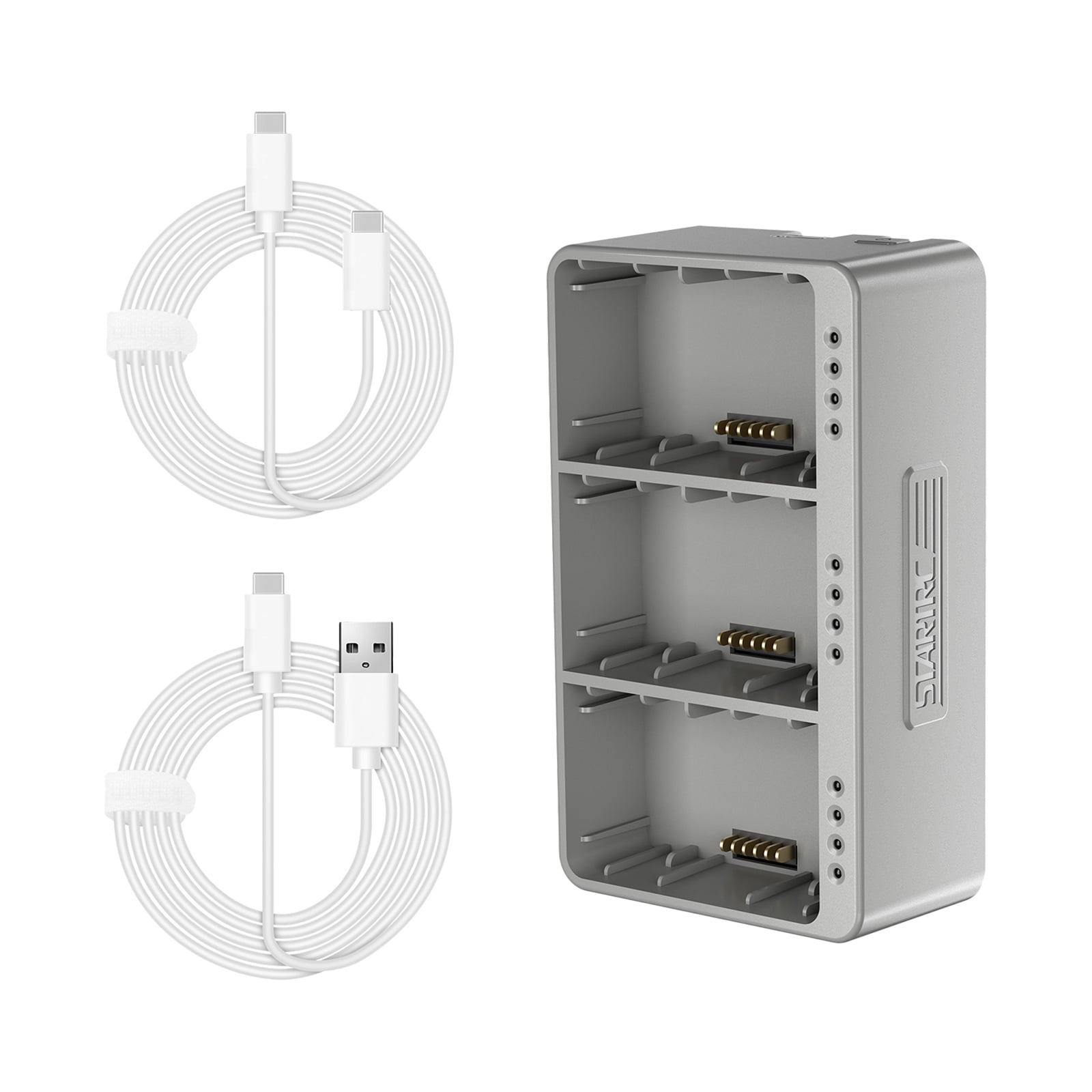 BOFEER 3 Solts Battery Charger 3 in 1 Battery Quick Charging Automatic ...