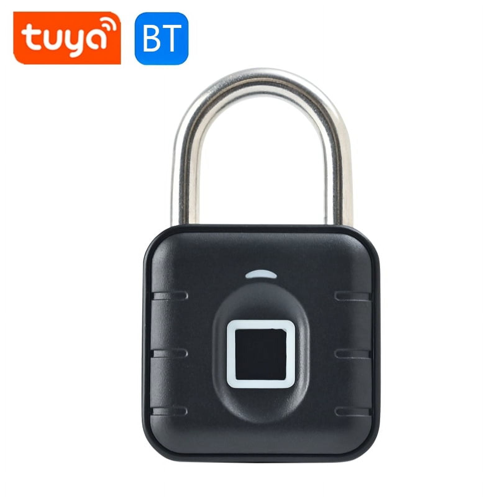 BOFEER Anti Theft Padlock Keyless with Tuya APP Fingerprint Padlock ...