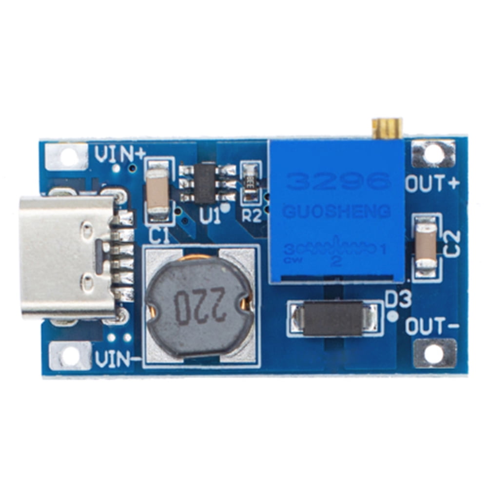BOFEER DC-DC Step-up Module Adjustable 2/24V Boost To 5/9/12/28V DC ...