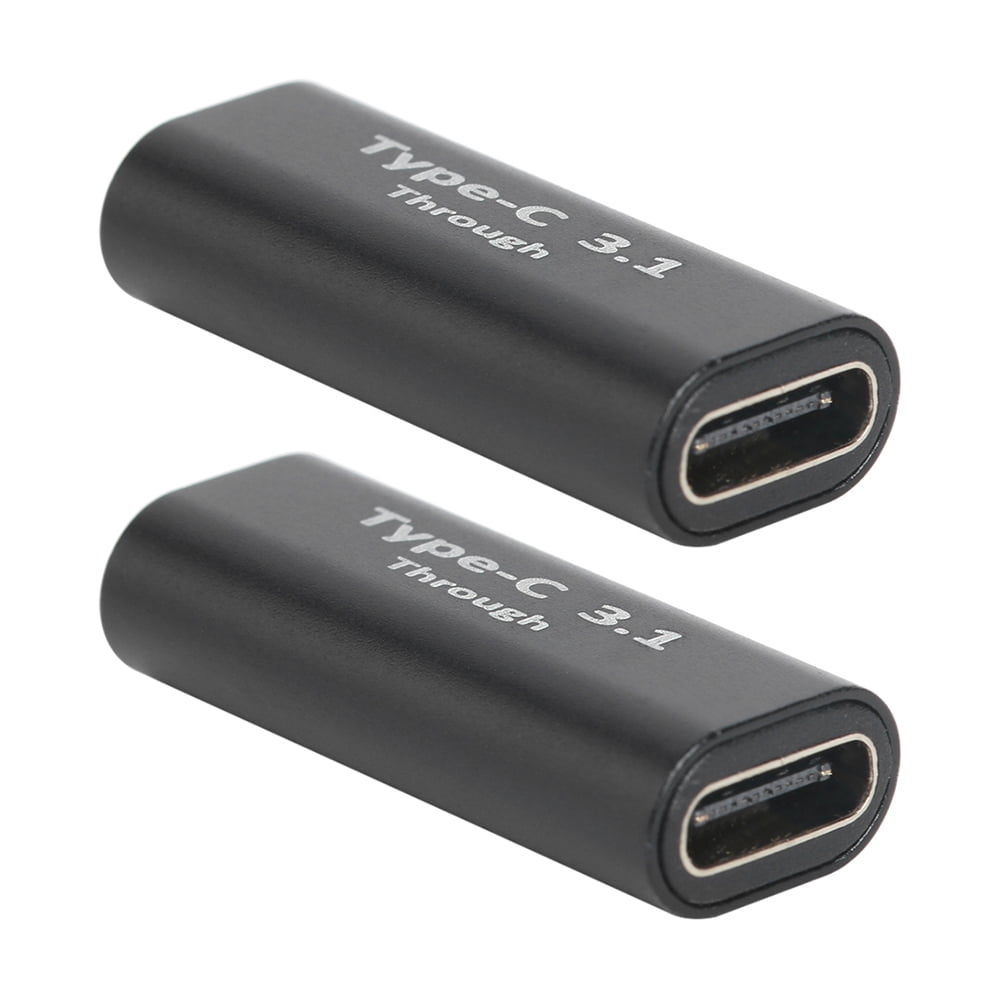 BOFEER Fast Charging Data Sync Converter Gender Changer 2pcs USB Type C ...