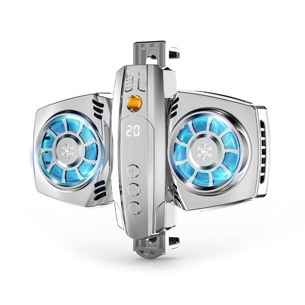 BOFEER Semiconductor Temperature Digital Display Dual Cooling Fan ...