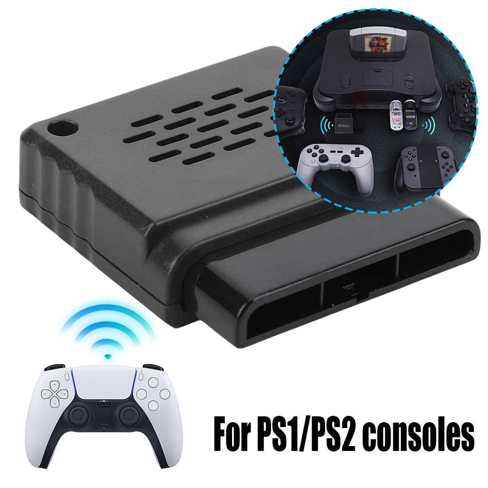 BOFEER Wireless Controller Receiver Adapter for PS2/PS1 Game Console ...
