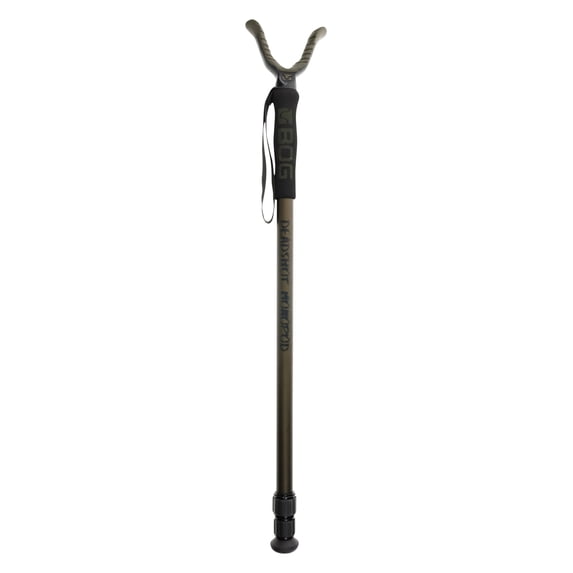 BOG Deadshot Monopod. Aluminum, Foam Grip, Rubberized Shooting Yoke ...