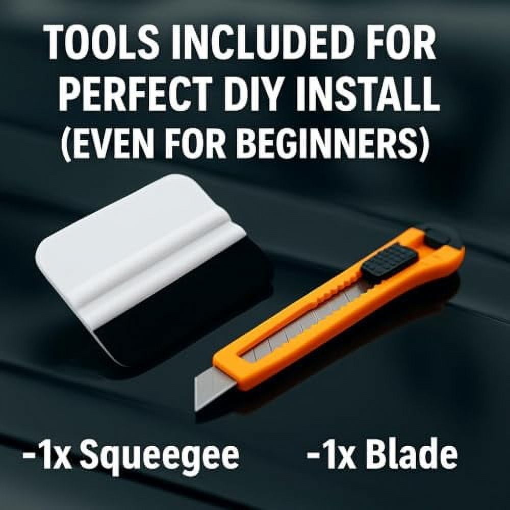 BOGAR TECH DESIGNS Side Window Trim Chrome Delete Overlay Compatible ...