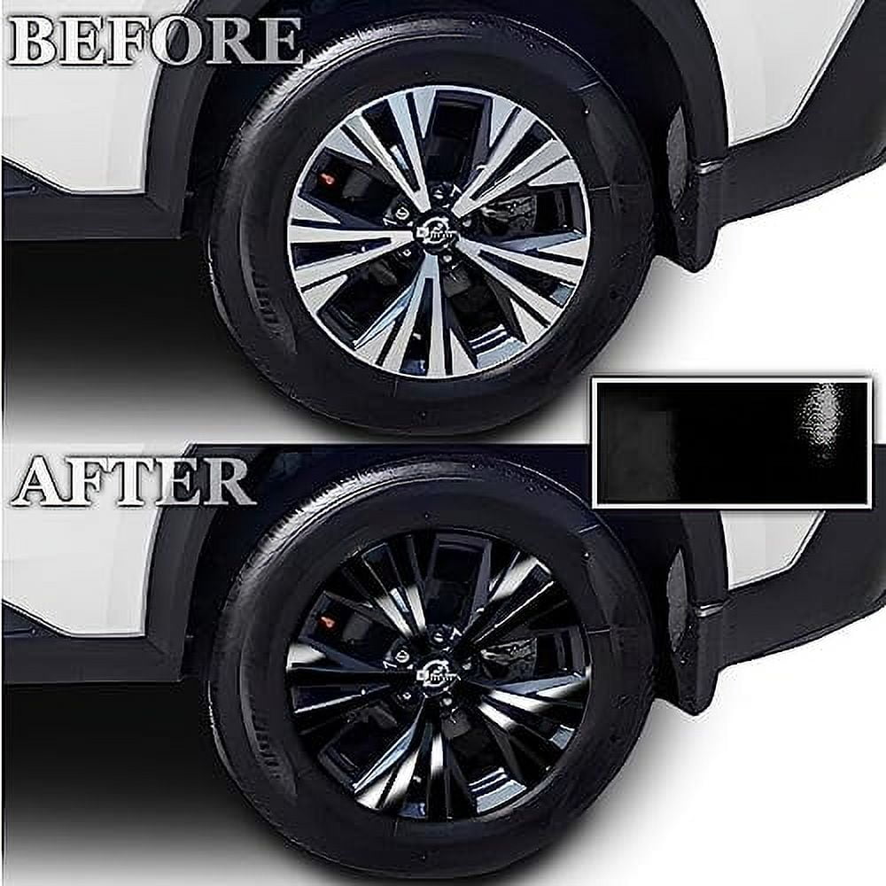 BOGAR TECH DESIGNS Wheel Rim Chrome Delete Sticker Decal Vinyl Film Replacement Compatible with ...