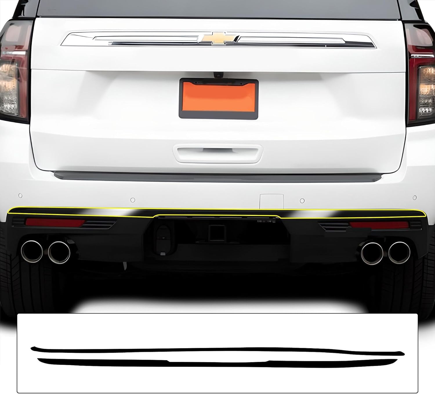 BOGAR TECH DESIGNS for Chevrolet Tahoe and Suburban 2021-2024 Rear ...