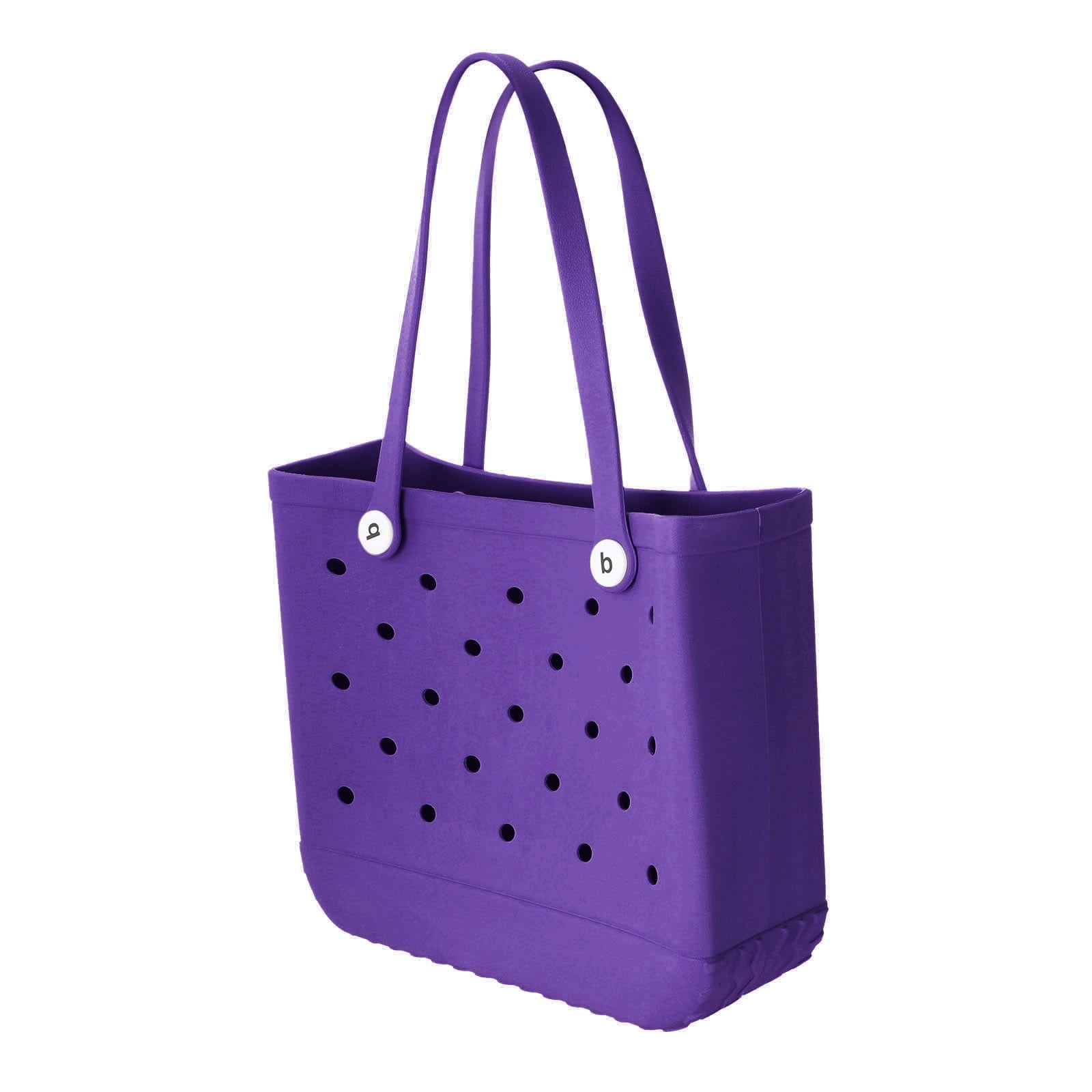 BOGC Large Beach Tote Bag – Waterproof, Washable Rubber Tote for Women ...