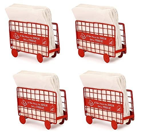 BOGEN LITE Barricades Design Decorative Wrought Iron Tissue Paper Stand ...