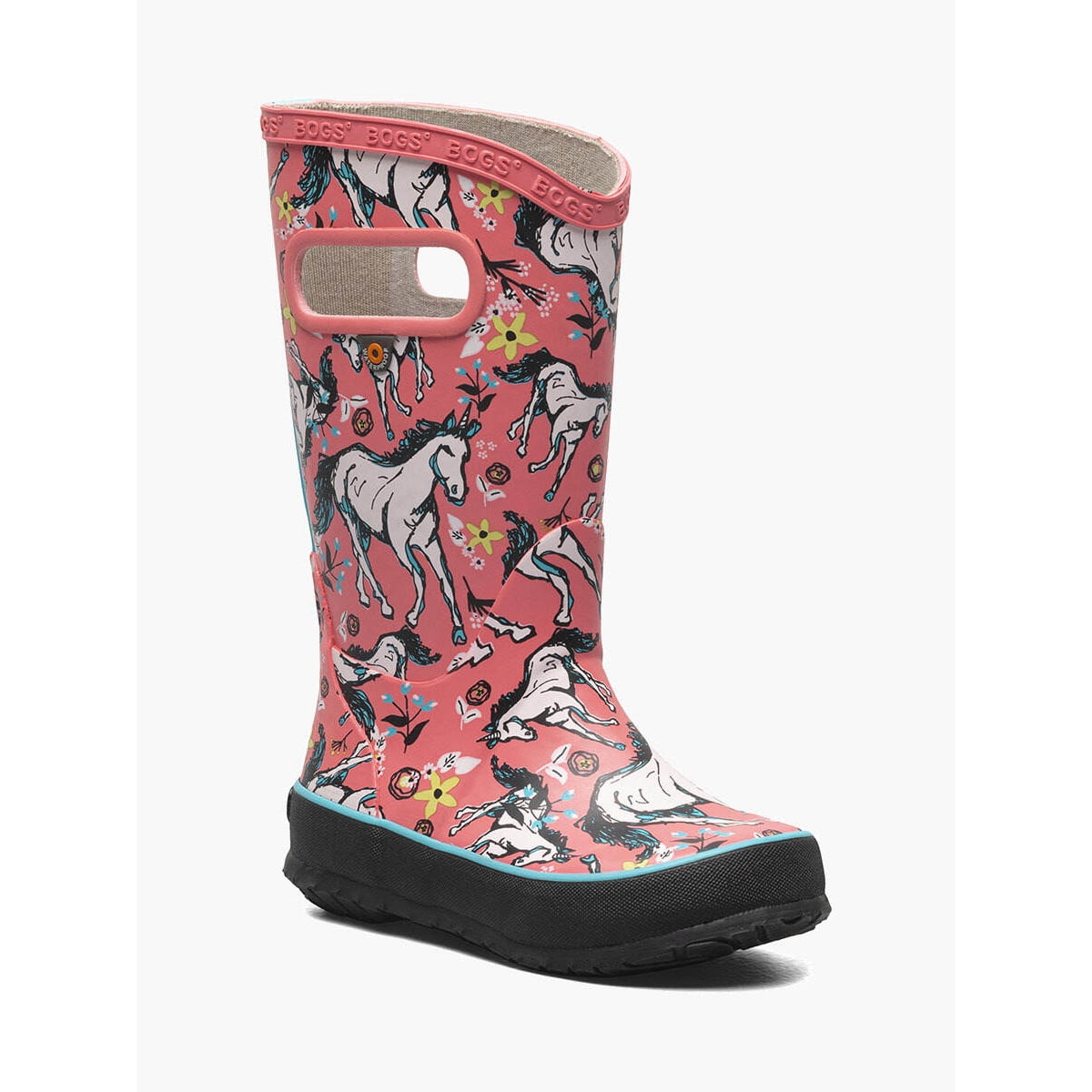 BOGS Little Kids' Rainboot Unicorn Awesome Rain Boot Pink Multi - 73000 ...