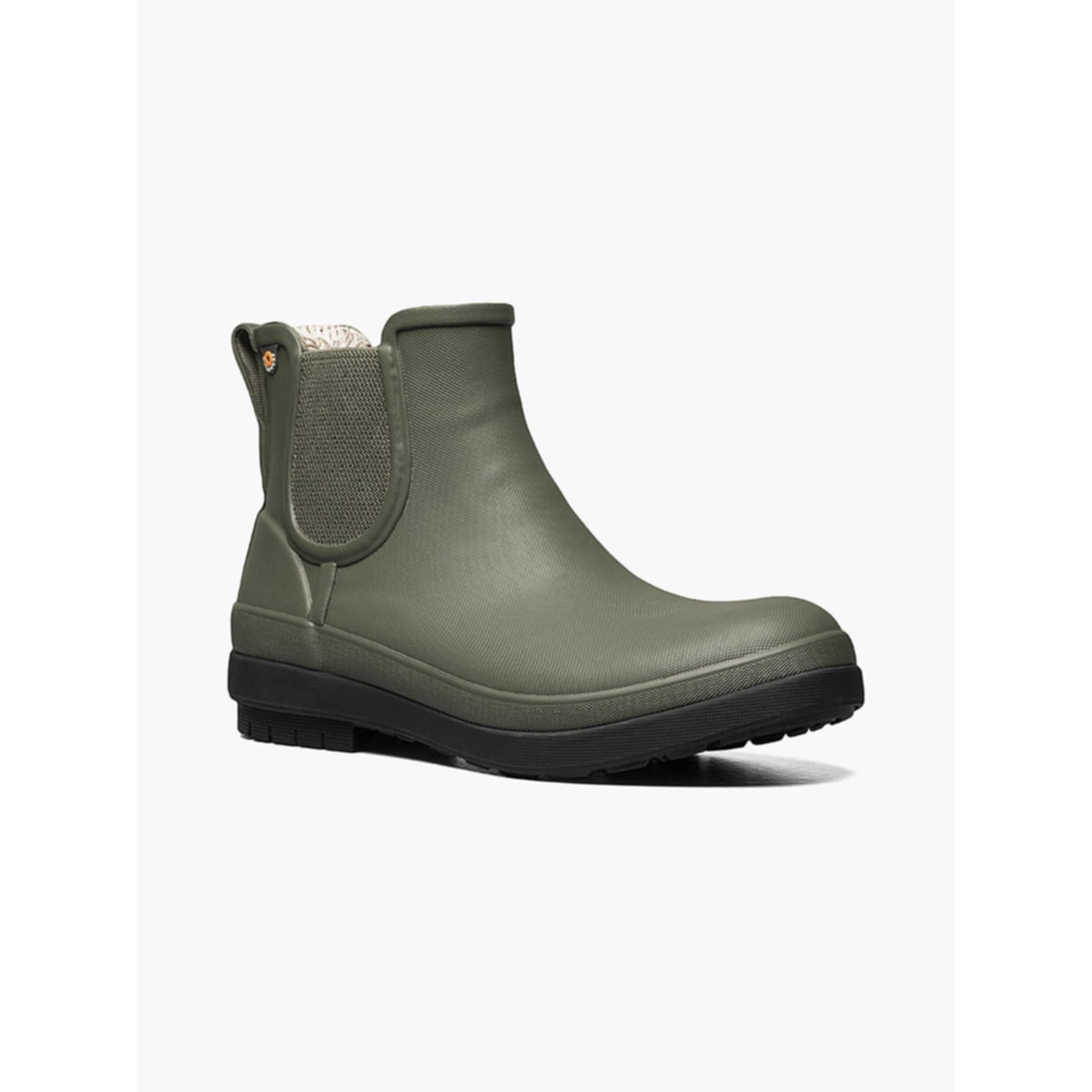 BOGS Womens Amanda II Chelsea Waterproof Rain Boots Green Ash 72703-337 ...