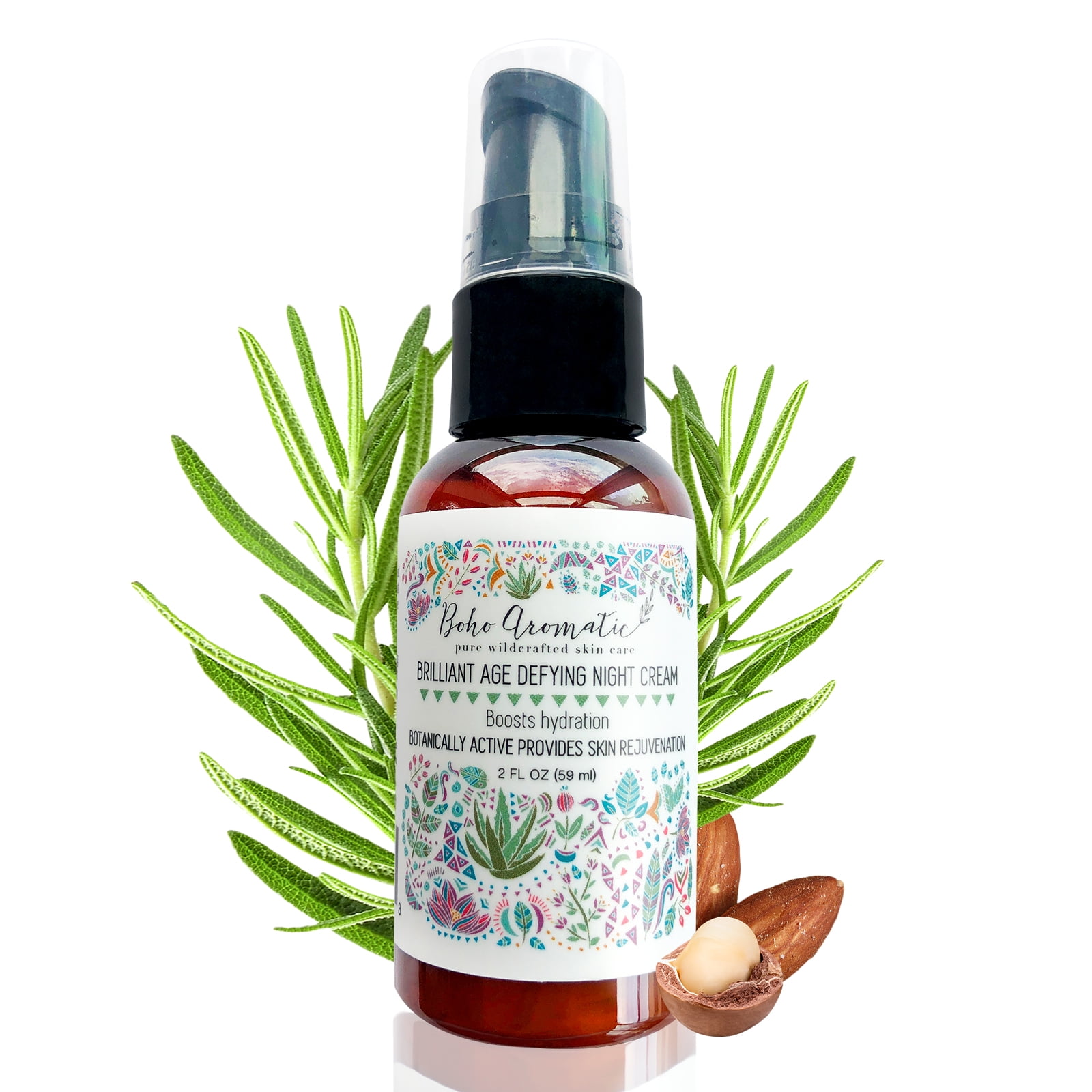 BOHO AROMATIC Brilliant Age Defying Night Cream, Moisturizer for face ...