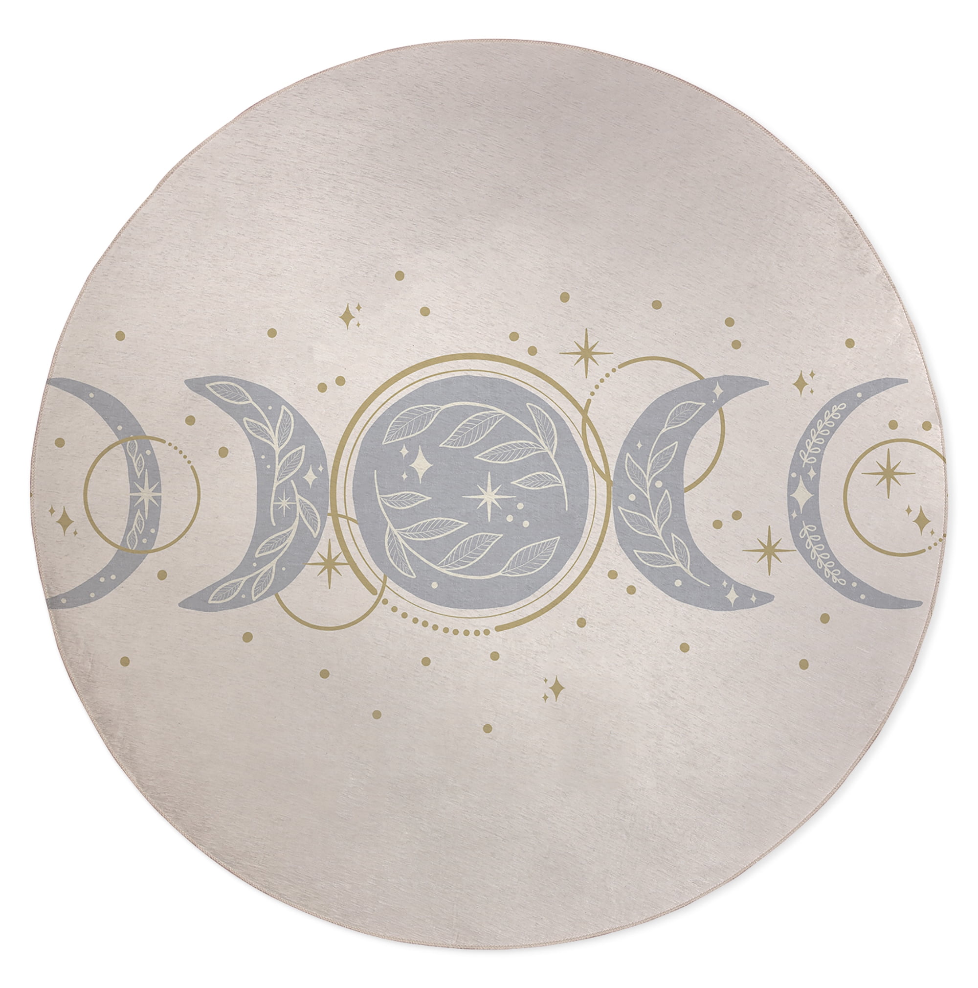 BOHO PHASES IVORY SQUARE Area Rug By Kavka Designs - Walmart.com