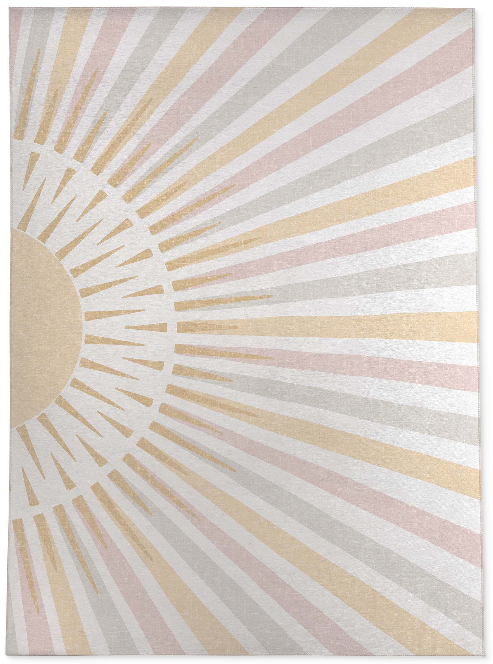 BOHO SUNBURST PEACH Area Rug By Kavka Designs - Walmart.com