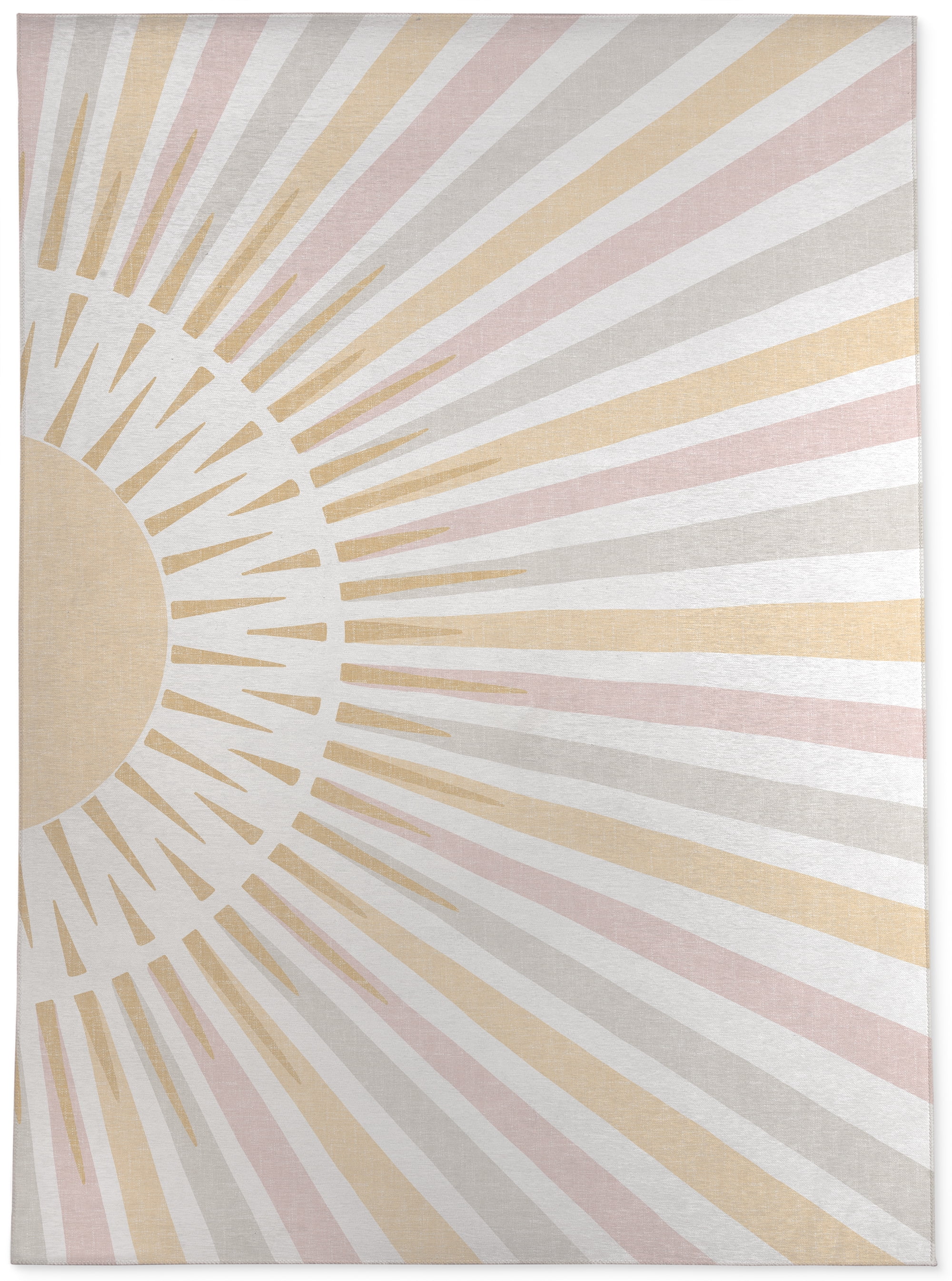 BOHO SUNBURST PEACH Outdoor Rug By Kavka Designs - Walmart.com