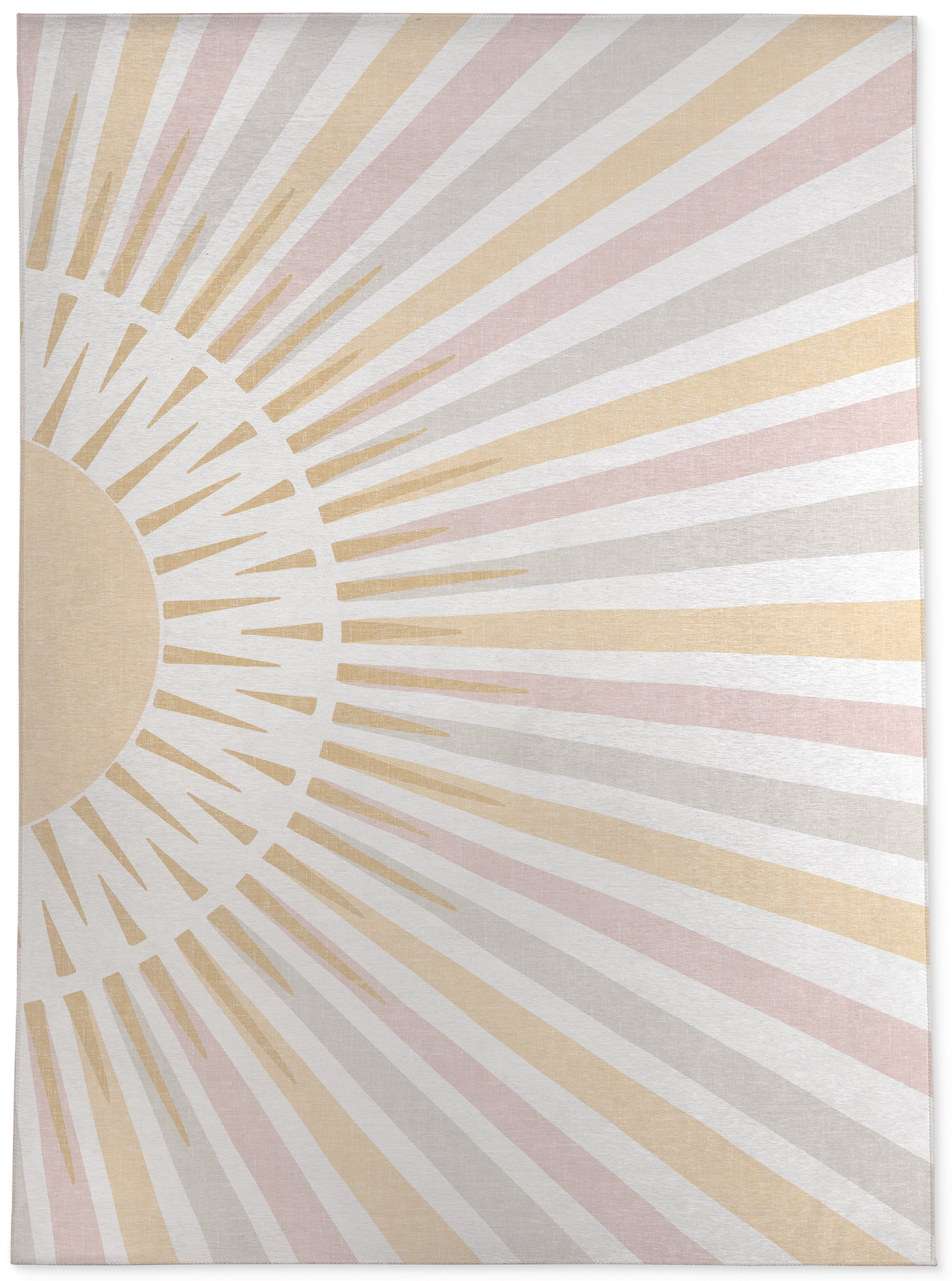 BOHO SUNBURST PEACH Office Mat By Kavka Designs - Walmart.com