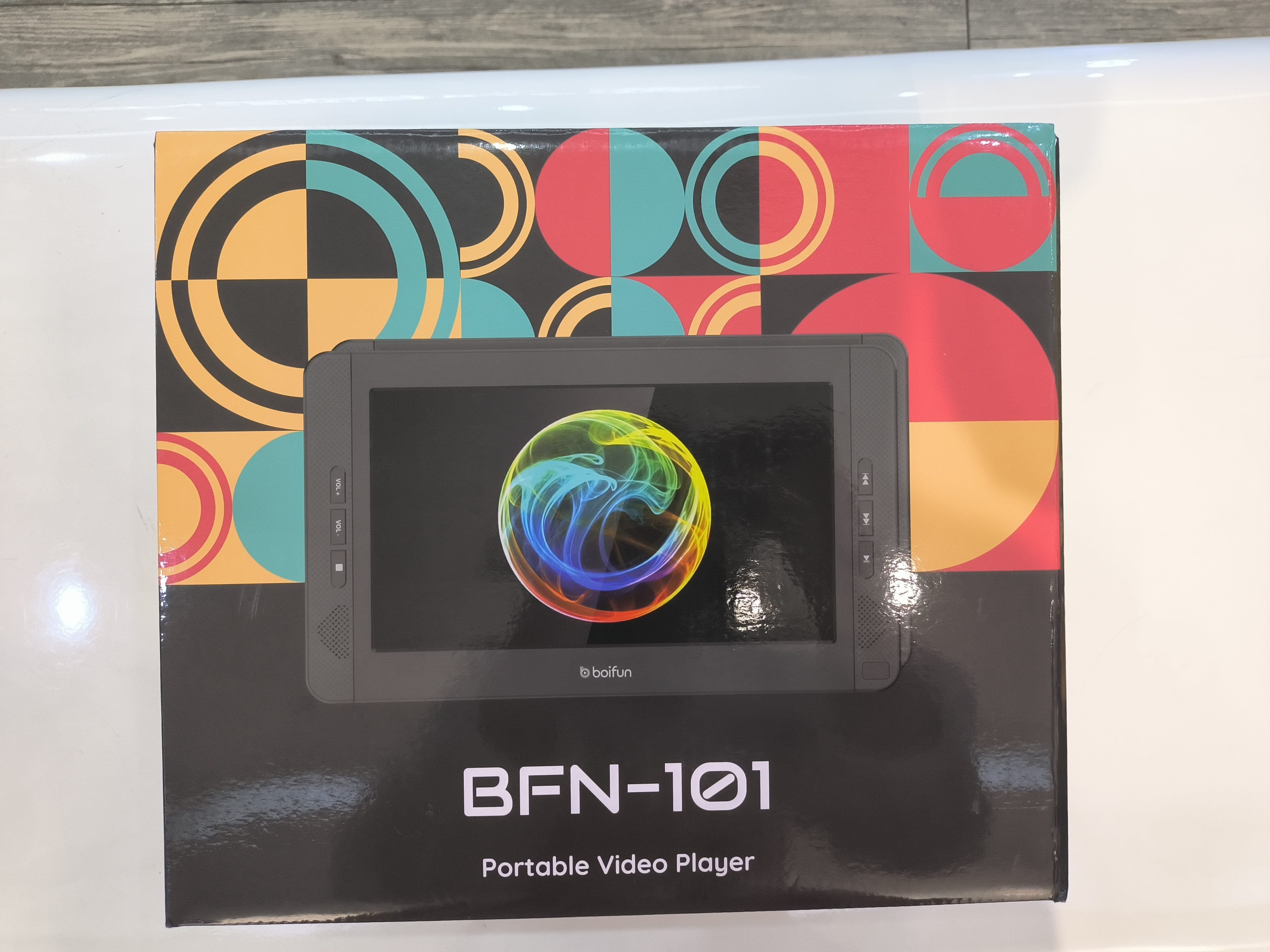 BOIFUN Dual Portable DVD Players for Car, Support FM Out, 7 Hours, HD ...