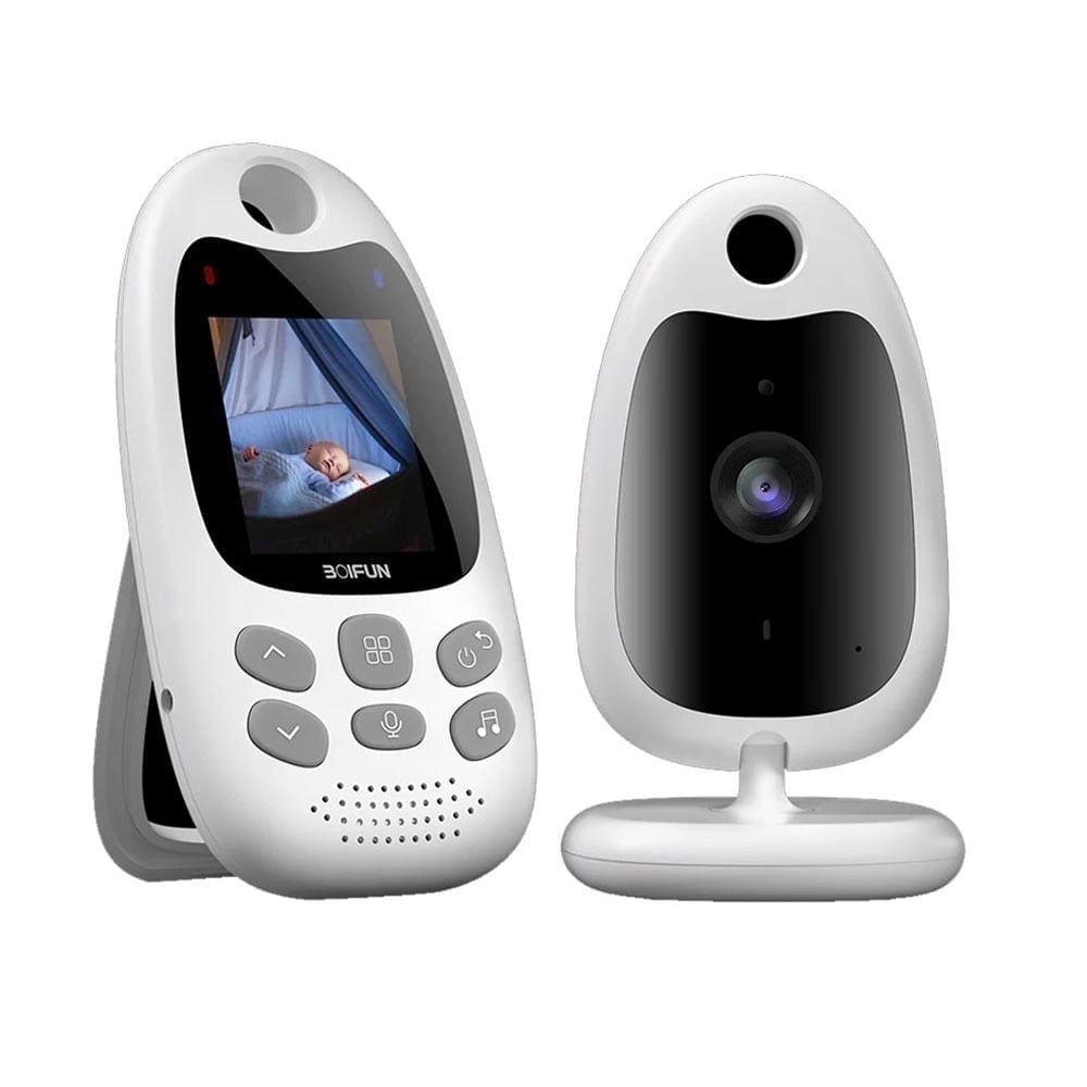 BOIFUN Baby Monitor with Camera and Audio, Auto Night Vision, Two-Way ...