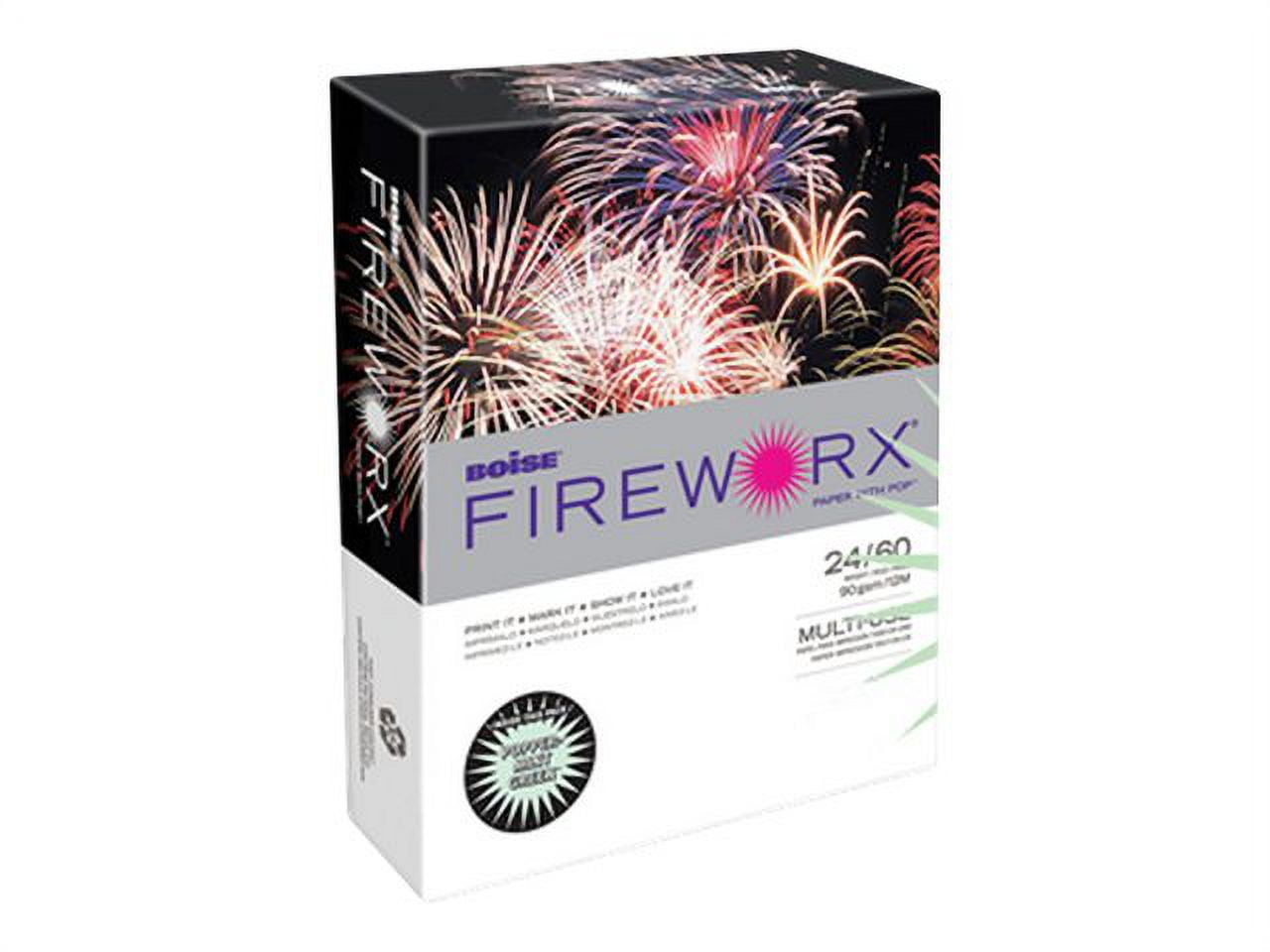 BOISE FIREWORX Premium Multi-Use Colored Paper, 8.5" x 14" Legal ...