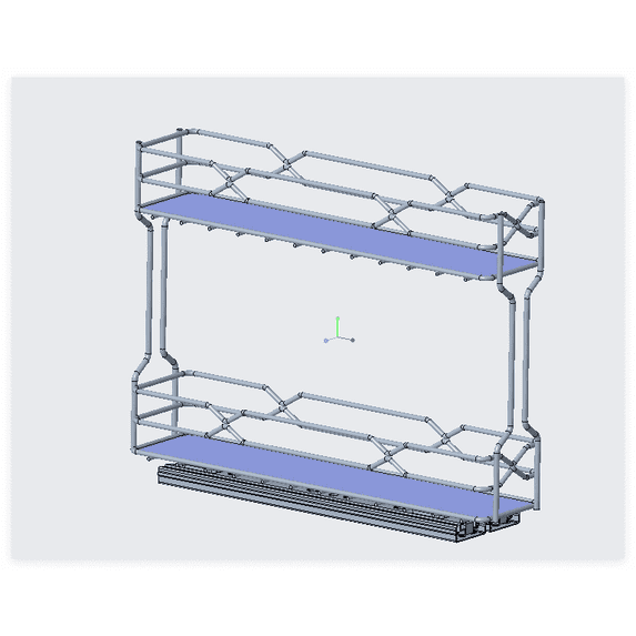 BOIVSHI Double Pull Out Spice Rack Organizer for Cabinet,Slide Out ...