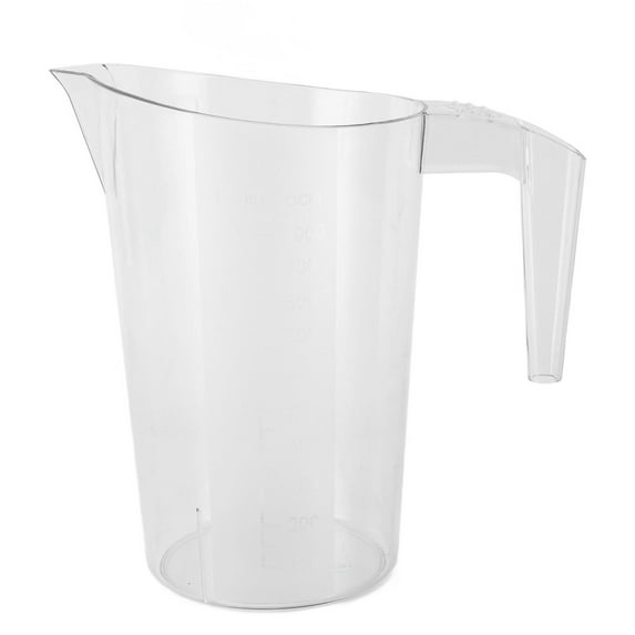 BOKYAN 1000 ml Clear Tilt‑Opening Stackable Measuring Cup – Thick PC ...