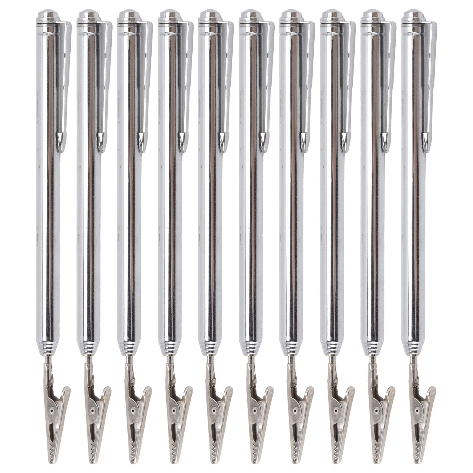 BOKYAN 10Pcs Roach Clip Stainless Steel Durable Telescopic Design Wide ...