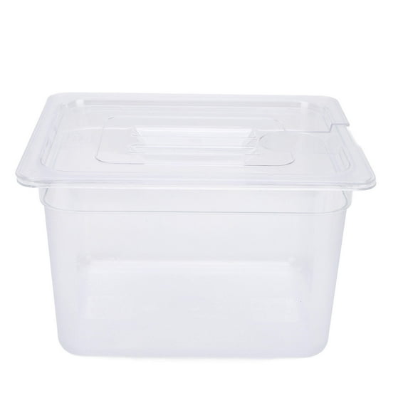 BOKYAN 12‑Liter Premium Plastic Slow‑Cooker Container with Lid ...