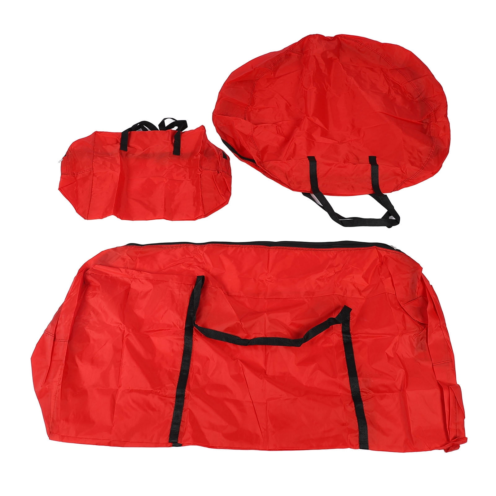 BOKYAN 3‑Pack Red Xmas Tree Storage Bags – Large Capacity, Waterproof ...