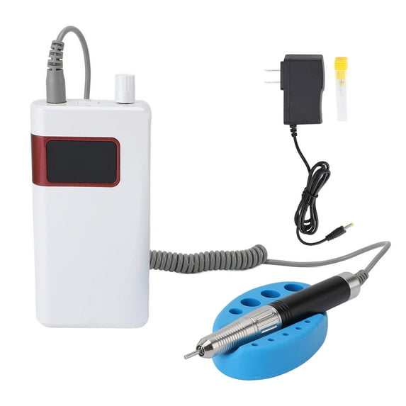 BOKYAN 35,000 RPM Brushless Electric Nail Grinder – Quiet, Rechargeable ...