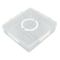 BOKYAN 5‑Compartment Clear Snack & Spice Tray with Handle & Sealed Lid ...