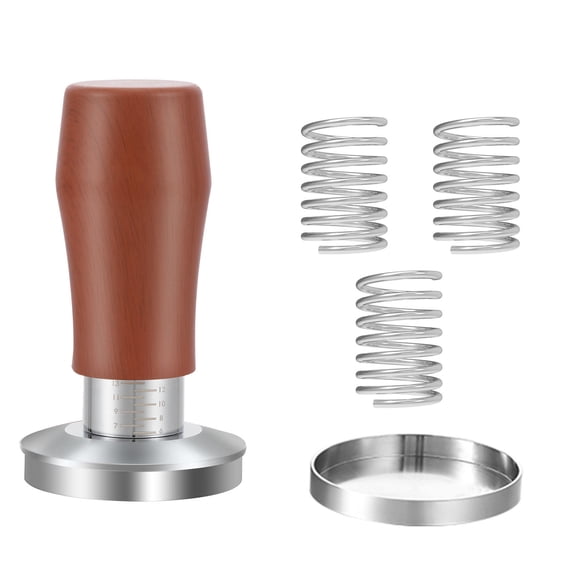 BOKYAN 54mm Espresso Tamper – Stainless Steel, Dual Spring 15lb/25lb ...