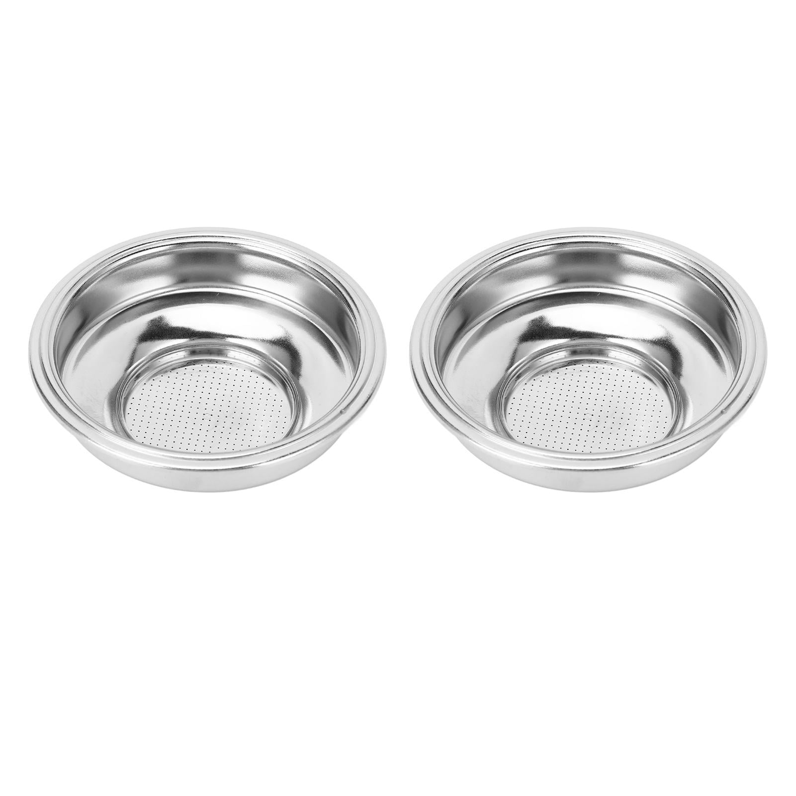 BOKYAN 58 mm Stainless Steel Double‑Layer Coffee Filter Basket ...