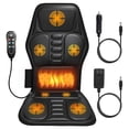 BOKYAN Back Massager, Electric Full Body Massager with Heat, Seat ...