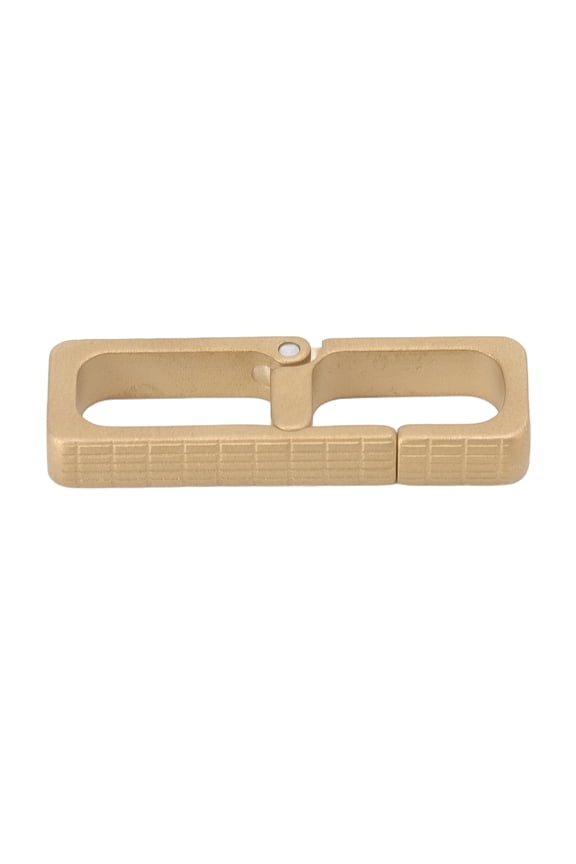 Brass Hook Keychain