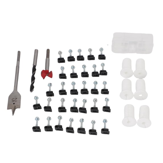 BOKYAN Cable Routing Kit Wire Clips Grommets 1 Inch and 5/16 Inch Drill ...